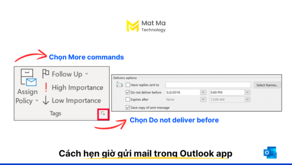 Hướng dẫn cách hẹn giờ gửi mail Outlook đơn giản, nhanh chóng