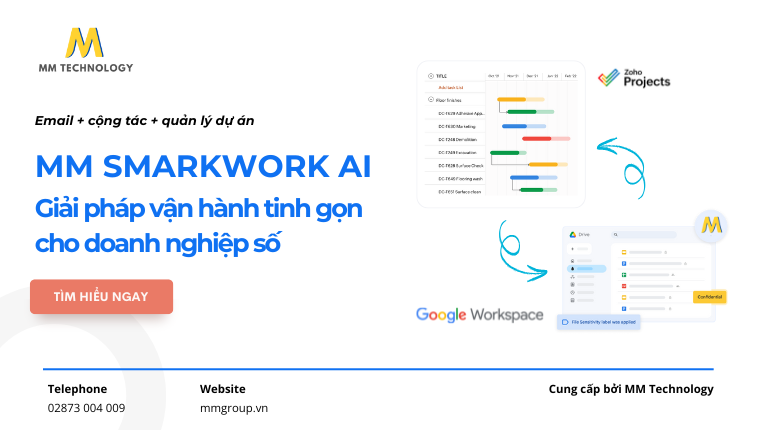 MM SmartWork AI - Quản lý dự án & Làm việc nhóm hiệu quả
